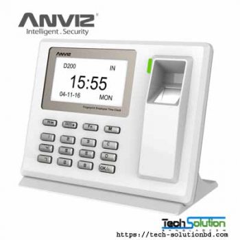 Anviz D200 Fingerprint Time Attendance - Tech Solution (BD) Ltd.